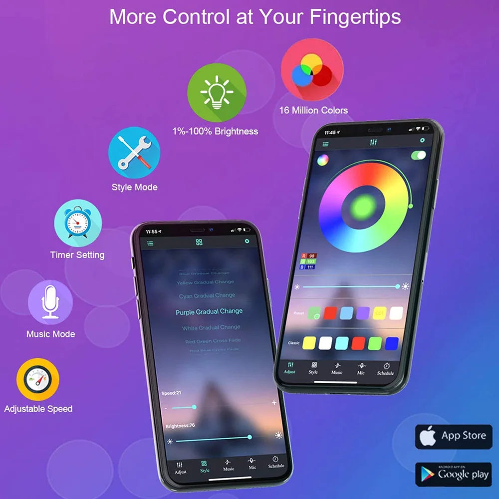 RGB LED Strip Lights – GloVibes Shop